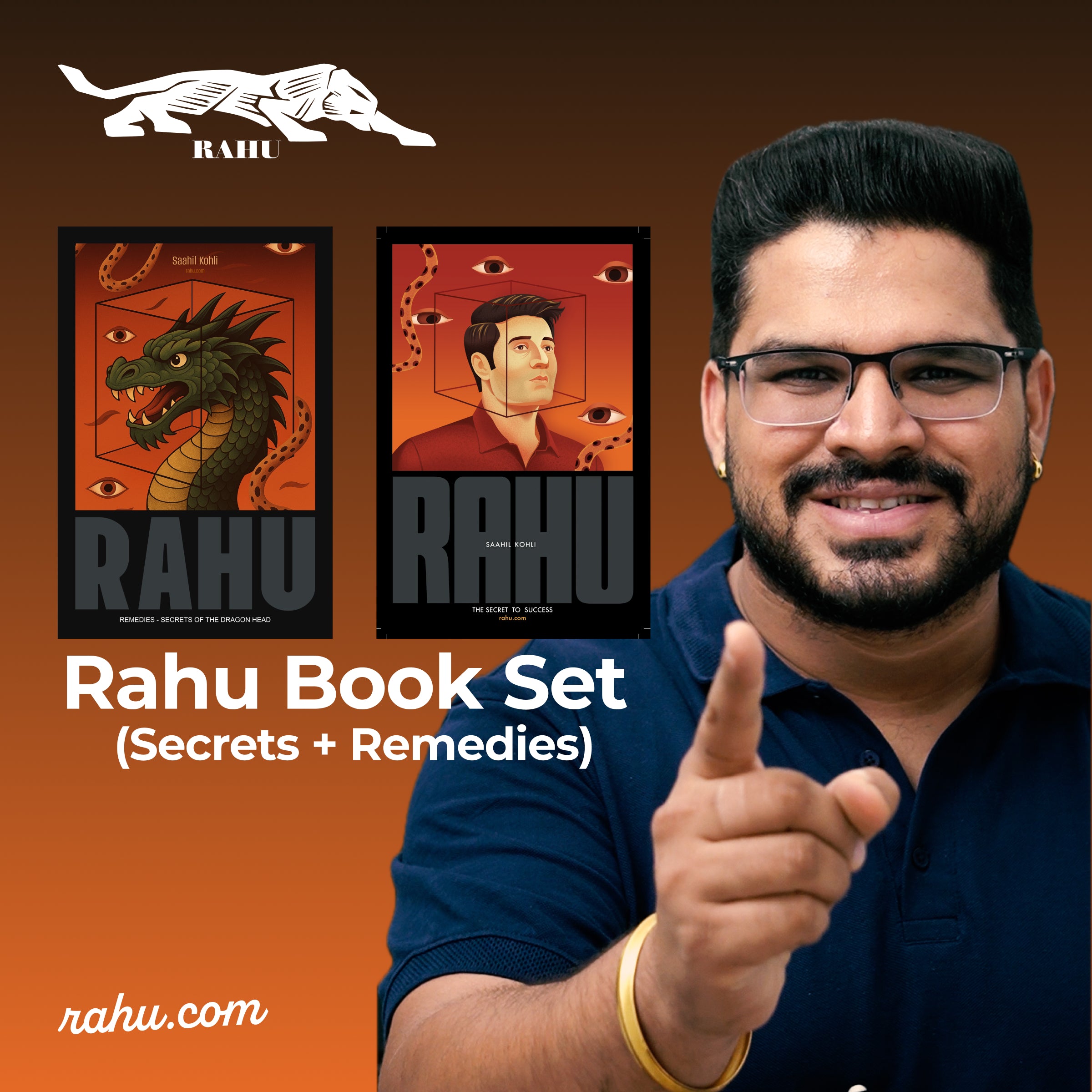 Rahu Book Set (Secrets + Remedies) - 2 Books – Rahu.com